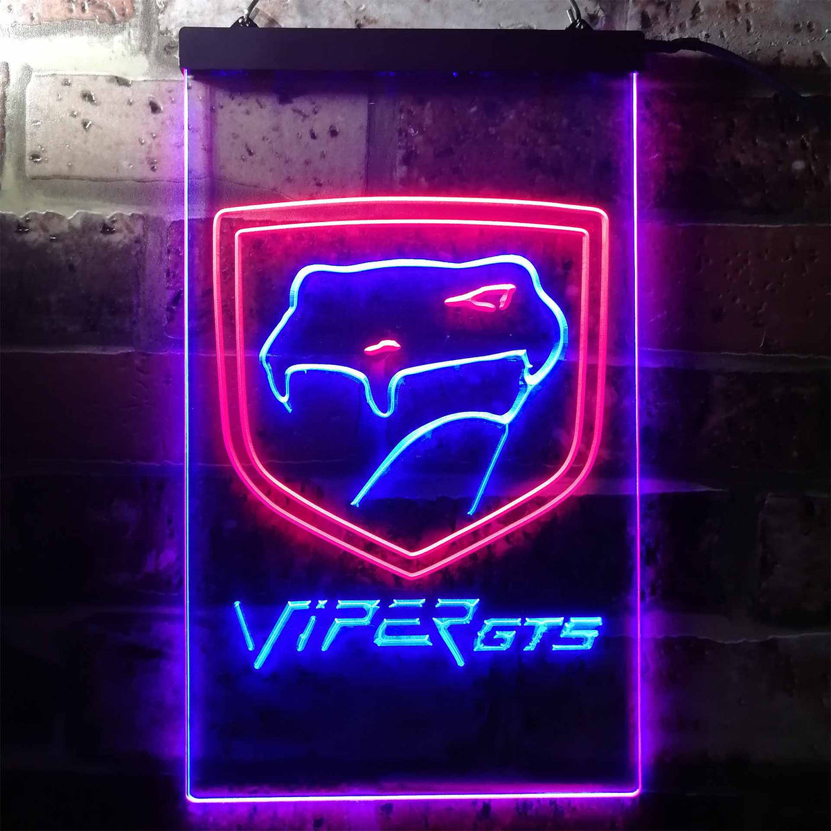 Dodge Viper GTS Neon Sign - LED LAB CAVE