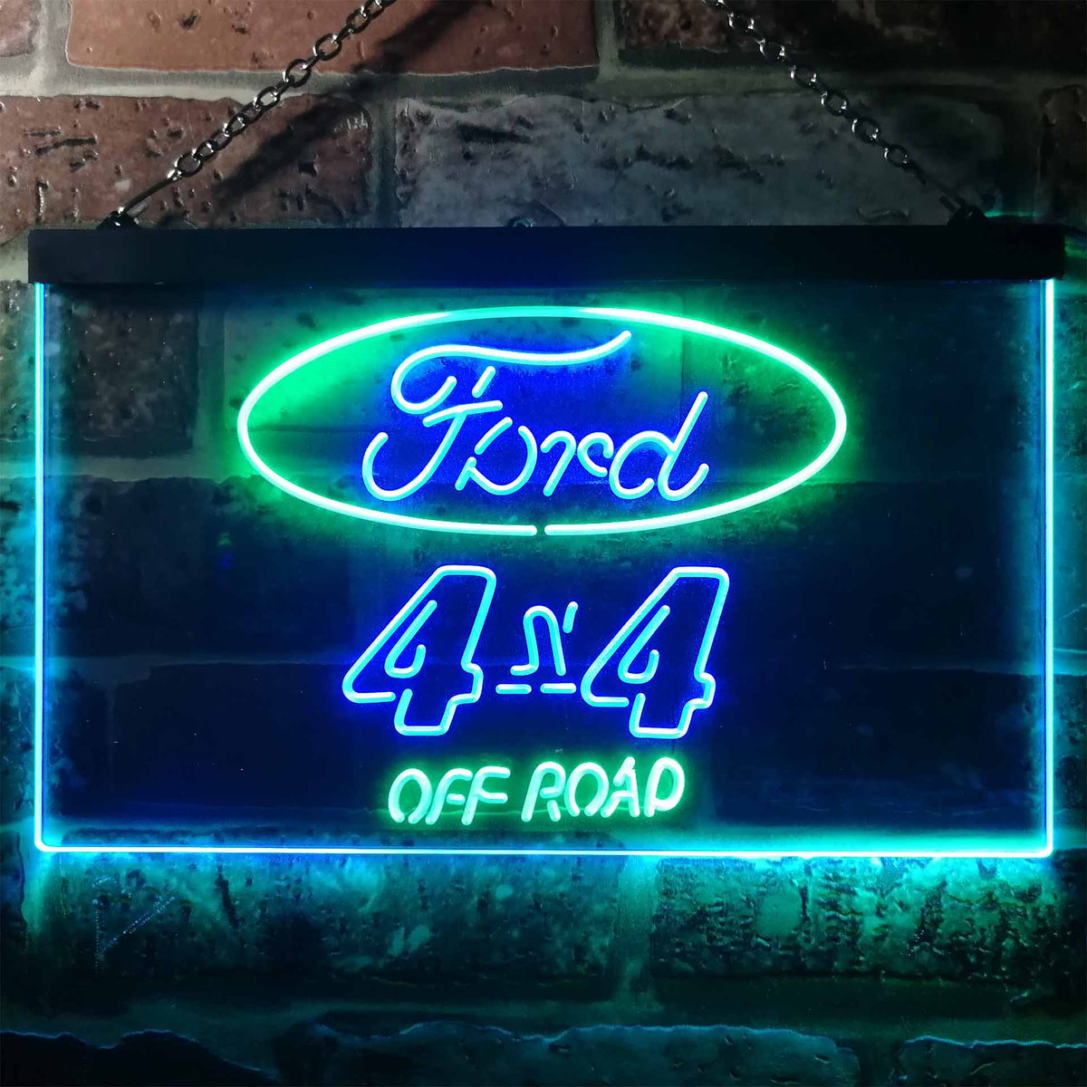 Ford 4x4 Off-road Jeep Neon Sign - LED LAB CAVE
