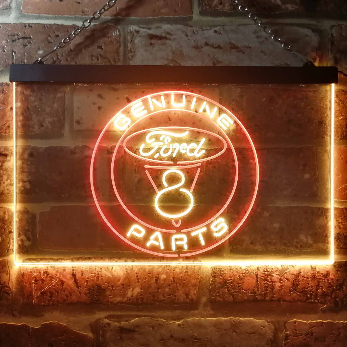Genuine Ford Parts V8 Neon Sign - LED LAB CAVE