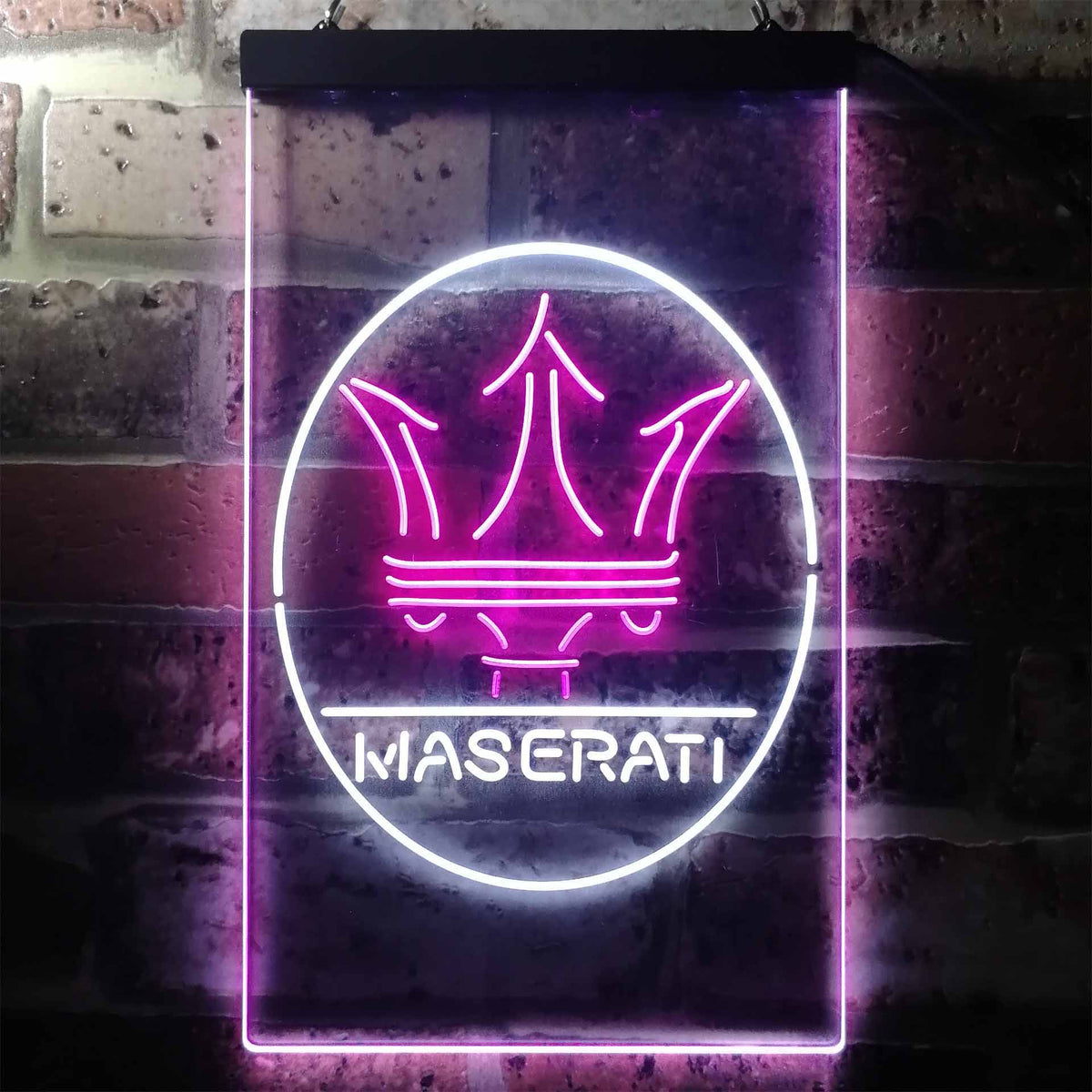 Maserati Neon Sign - LED LAB CAVE