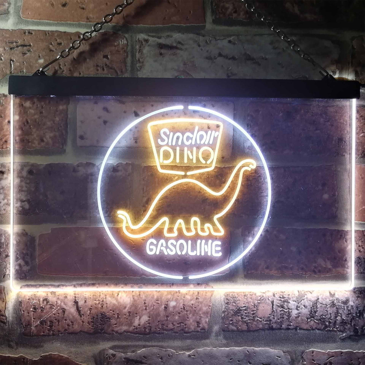 Sinclair Dinosaur Dino Neon Sign - LED LAB CAVE