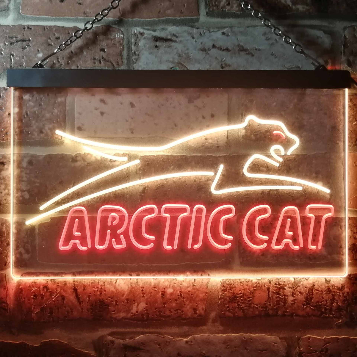 Snowmobile Sport Bar Neon Sign - LED LAB CAVE
