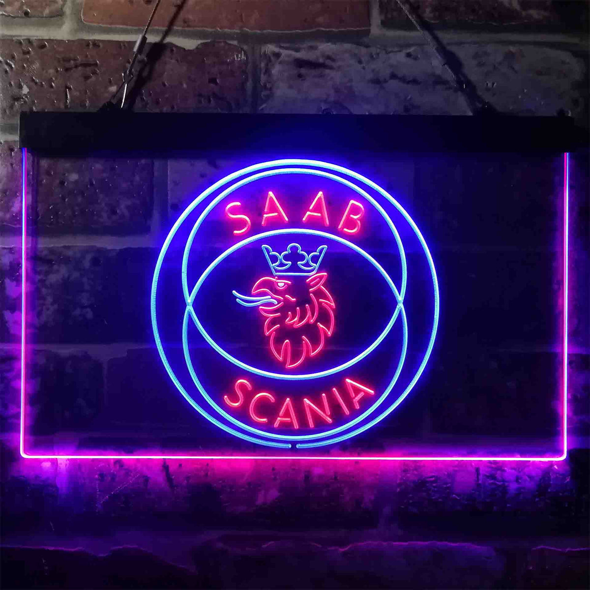 Scania Truck SAAB Neon Sign - LED LAB CAVE
