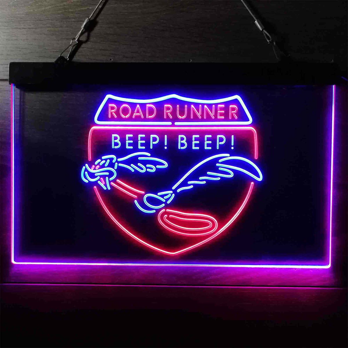 Road Runner Beep Beep Neon Sign - LED LAB CAVE