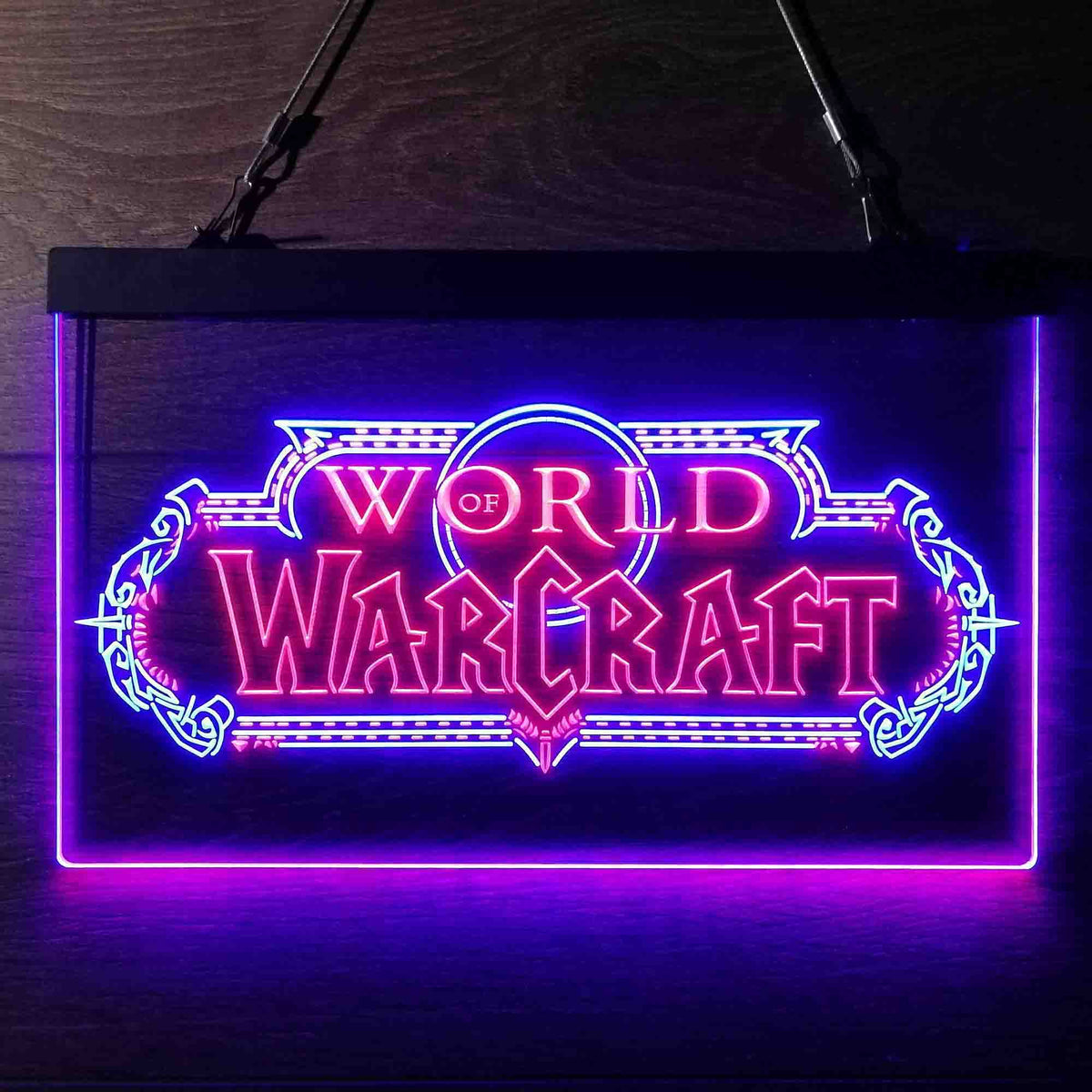 World of Warcraft Neon Sign - LED LAB CAVE