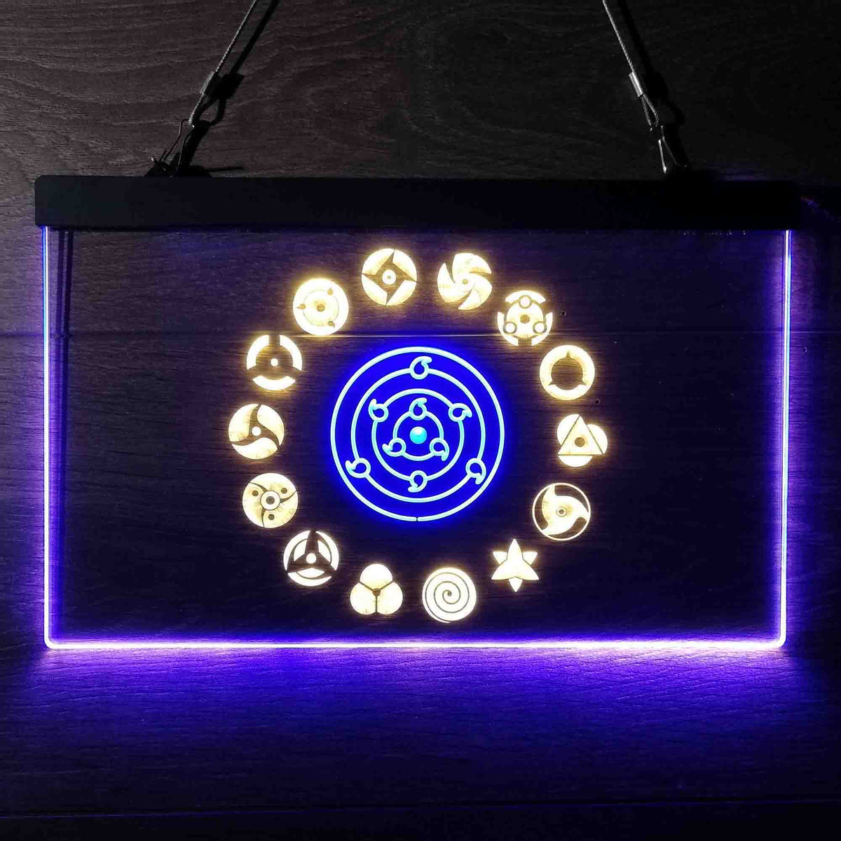 Naruto Akatsuki Sasuke Kakashi Sharingan Neon Sign - LED LAB CAVE