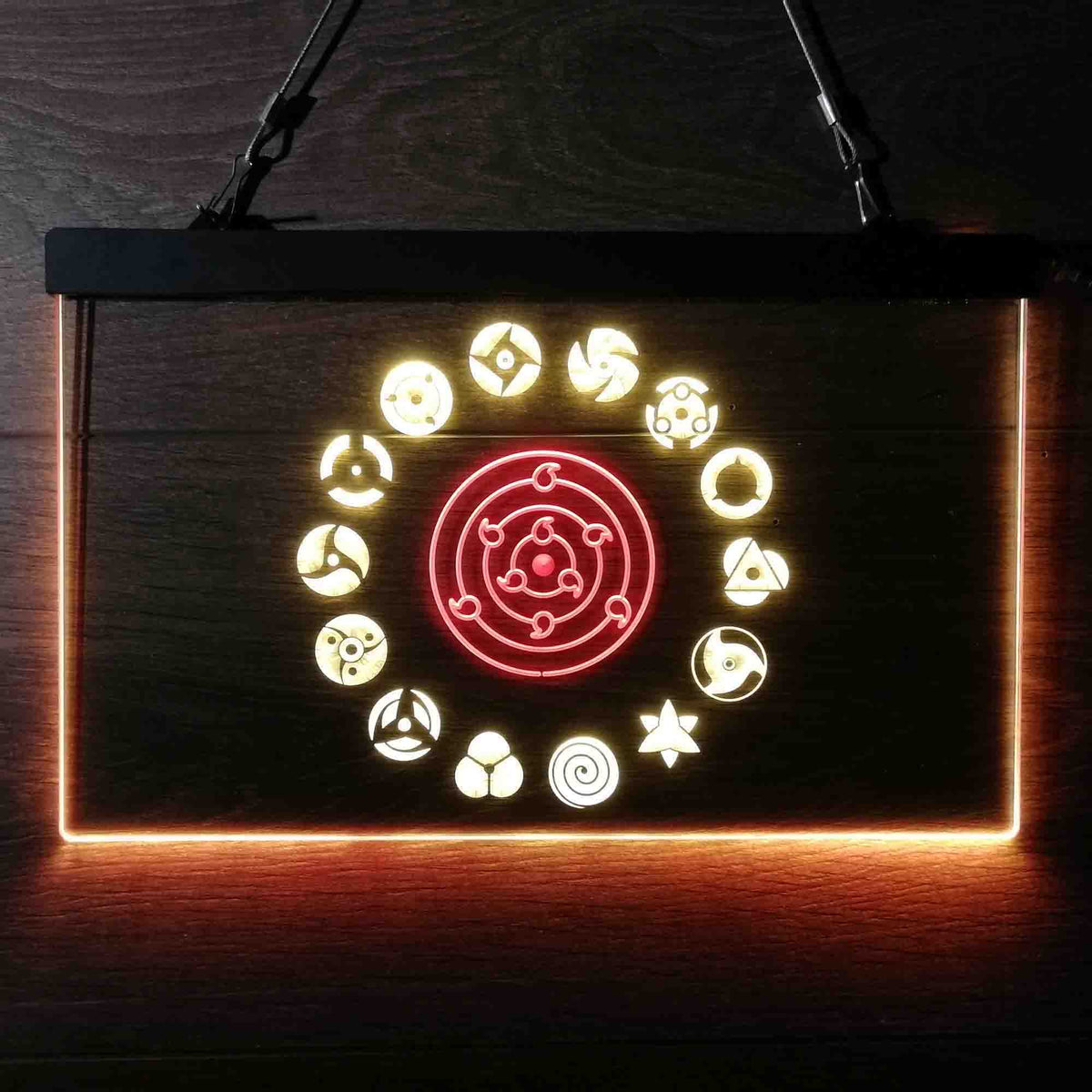 Naruto Akatsuki Sasuke Kakashi Sharingan Neon Sign - LED LAB CAVE