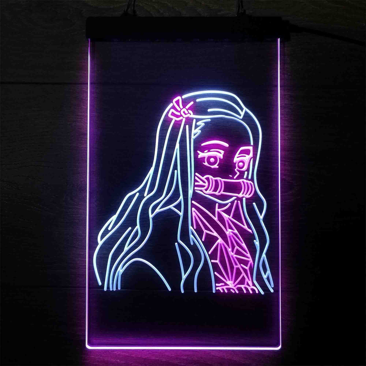 Demon Slayer Nezuko Kamado Neon Sign - LED LAB CAVE