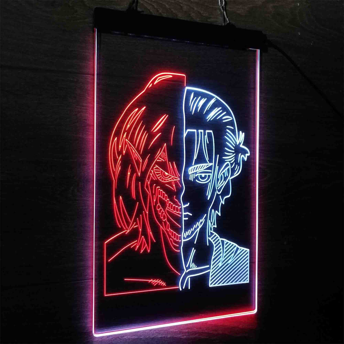 Attack on Titan Eren Jaeger Neon Sign - LED LAB CAVE