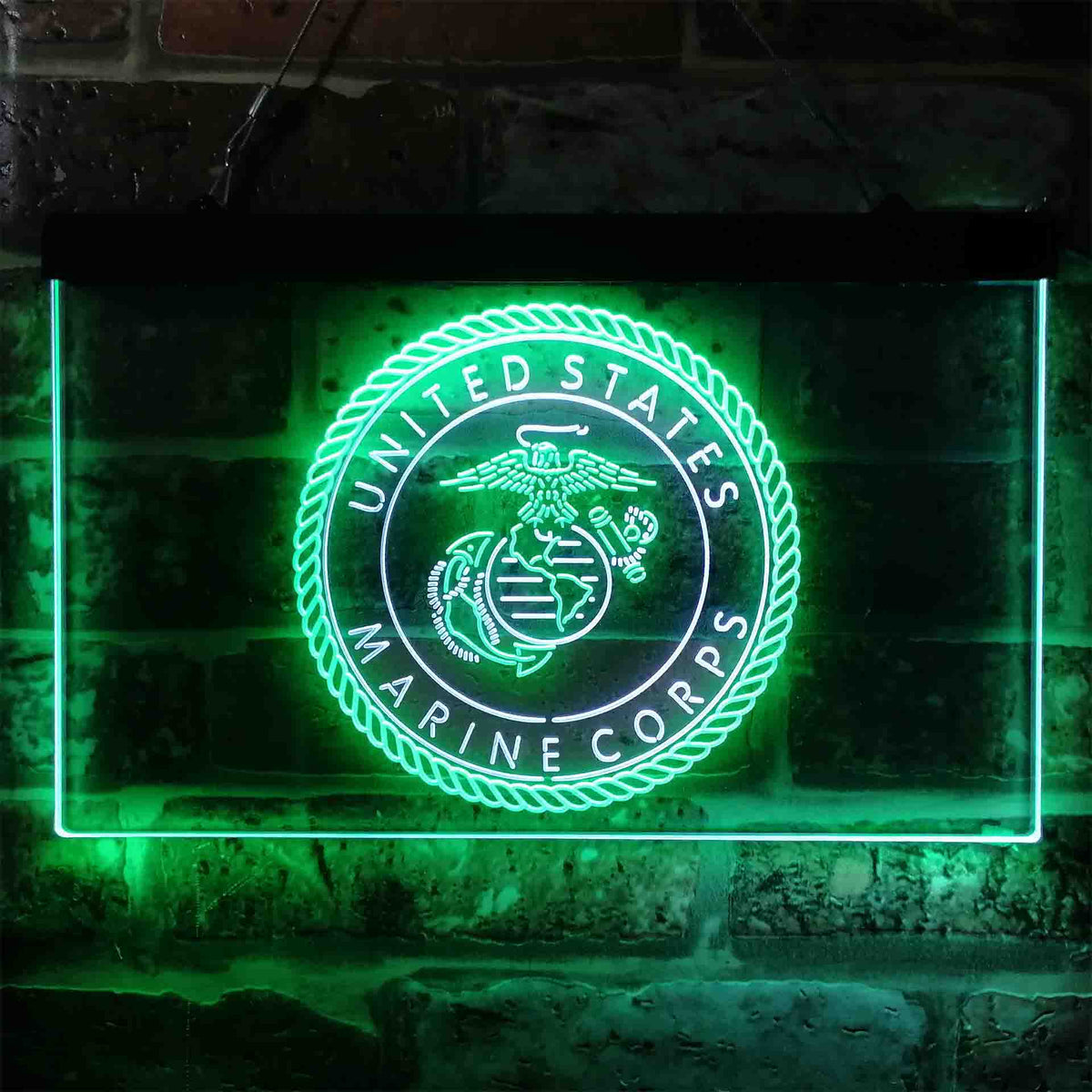 US Marine Corps Trademark Neon Sign - LED LAB CAVE