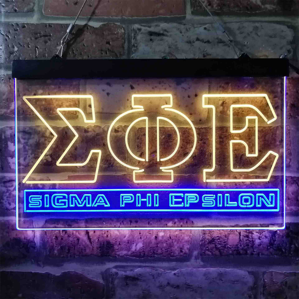 Sigma Phi Epsilon Symbol Neon Sign - LED LAB CAVE