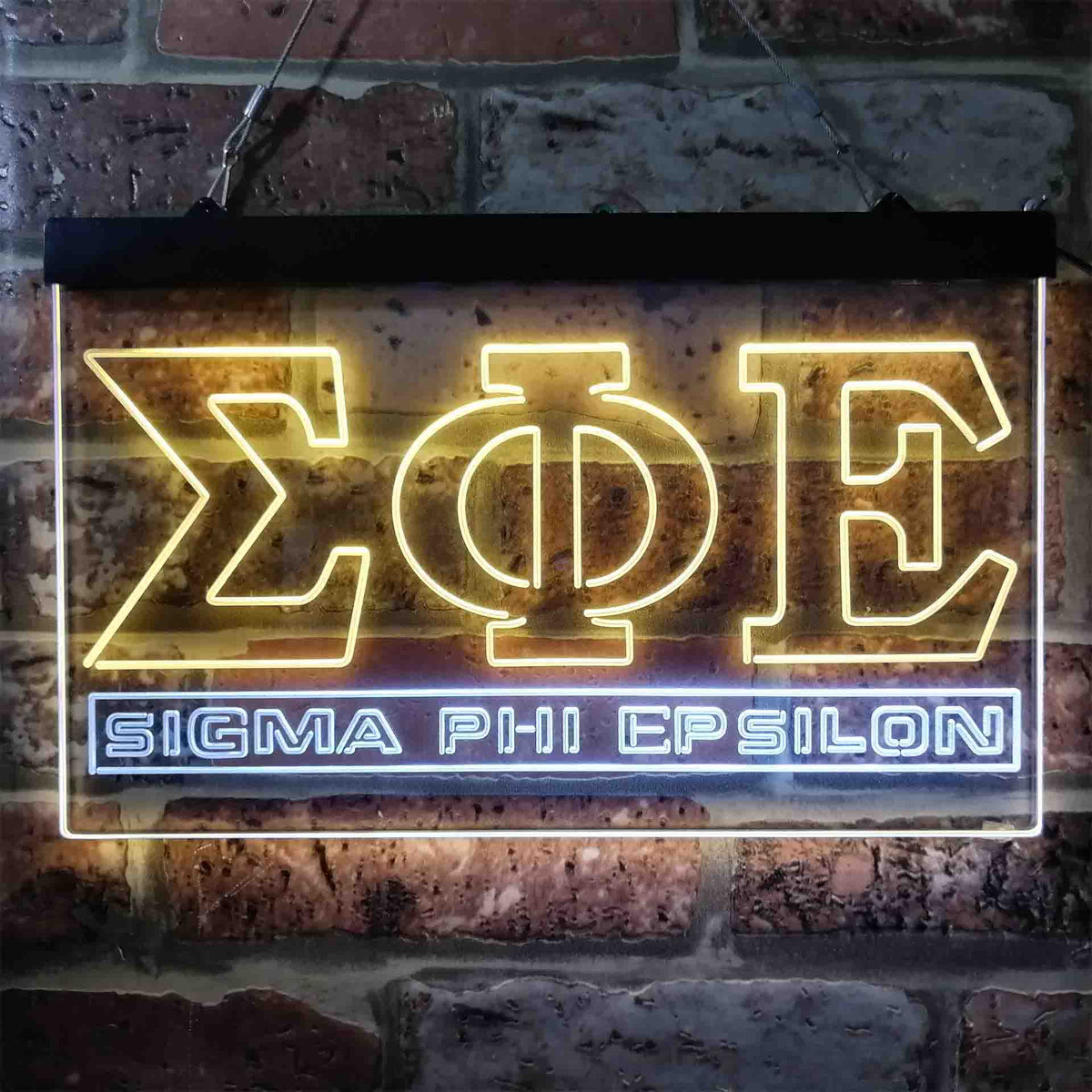 Sigma Phi Epsilon Symbol Neon Sign - LED LAB CAVE