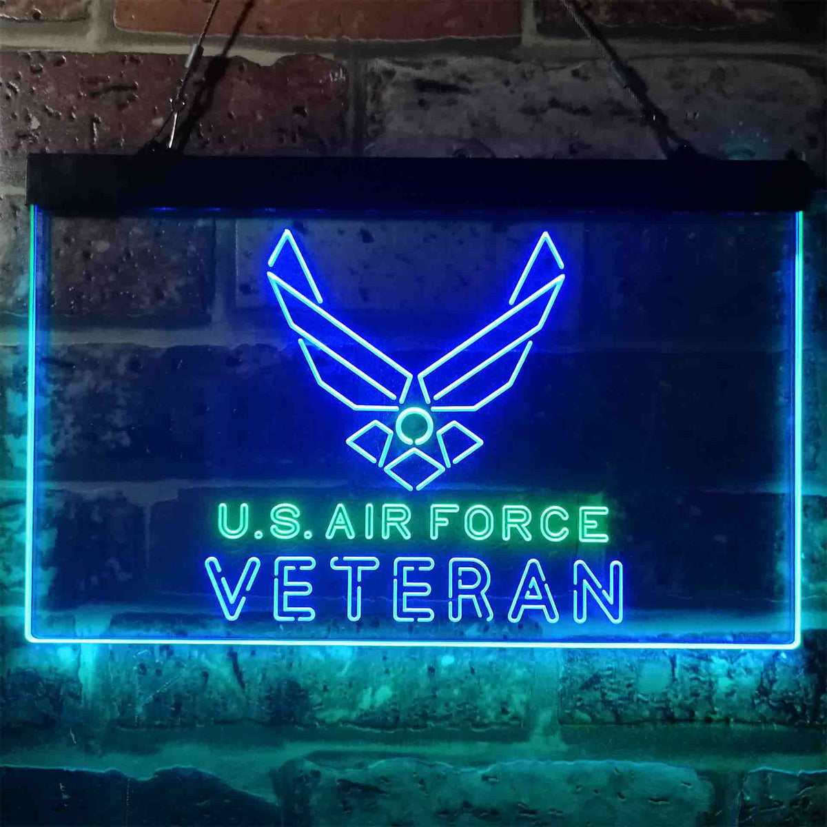 US Air Force Veteran Neon Sign - LED LAB CAVE