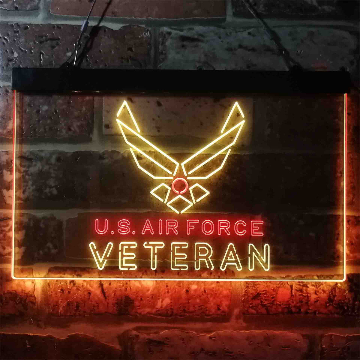 US Air Force Veteran Neon Sign - LED LAB CAVE