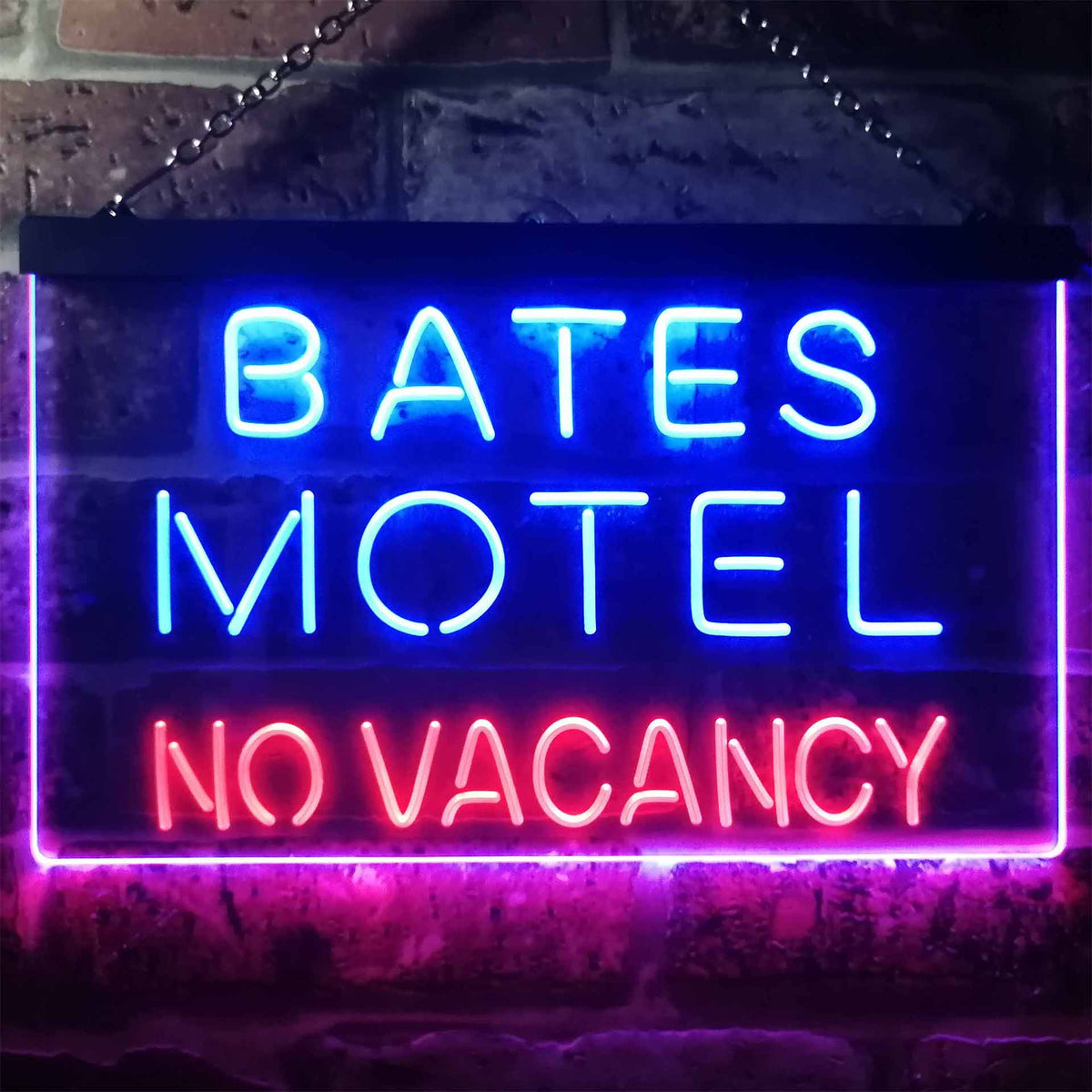 Bates Motel No Vacancy Neon Sign - LED LAB CAVE