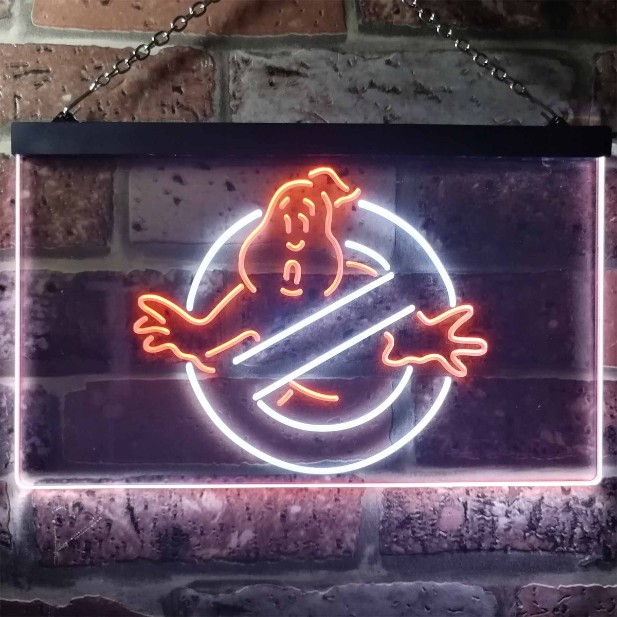 Ghostbusters No Ghosts Neon Sign - LED LAB CAVE