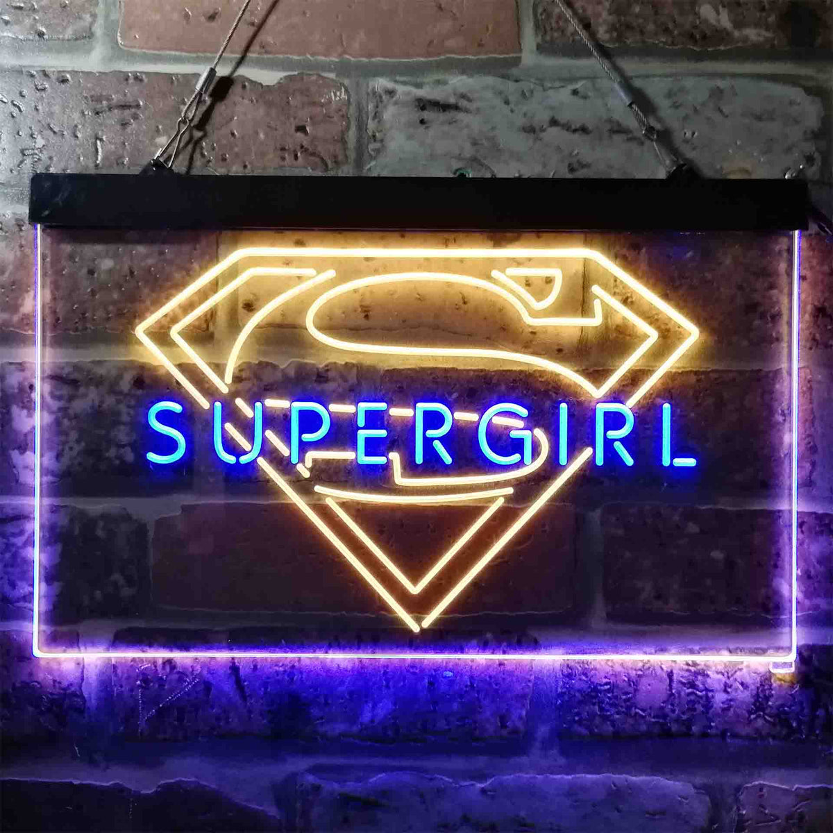 Supergirl Neon Sign - LED LAB CAVE