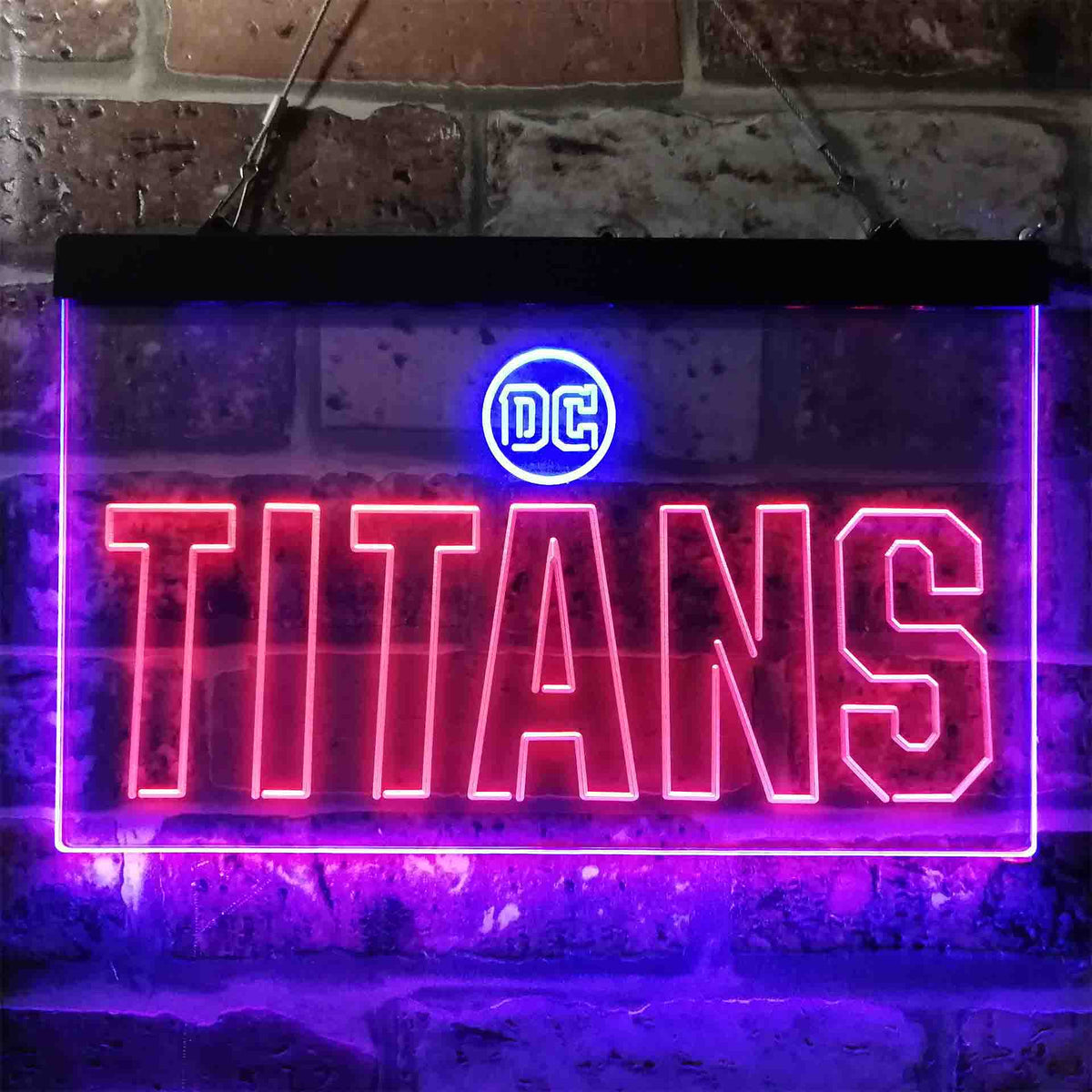 Titans Neon Sign - LED LAB CAVE