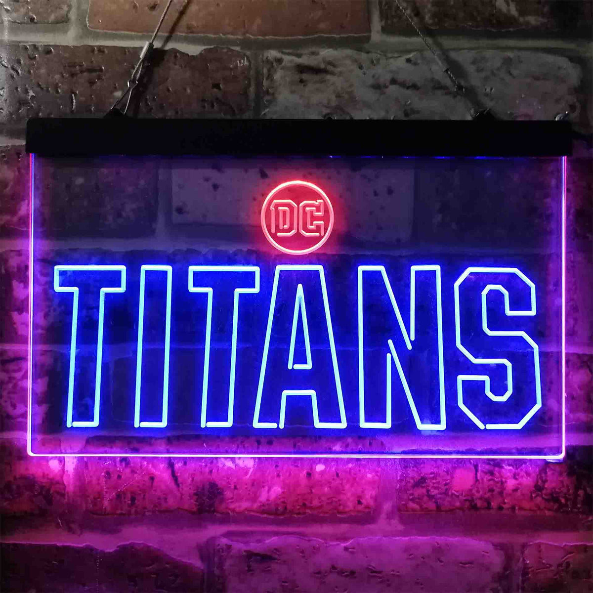 Titans Neon Sign - LED LAB CAVE