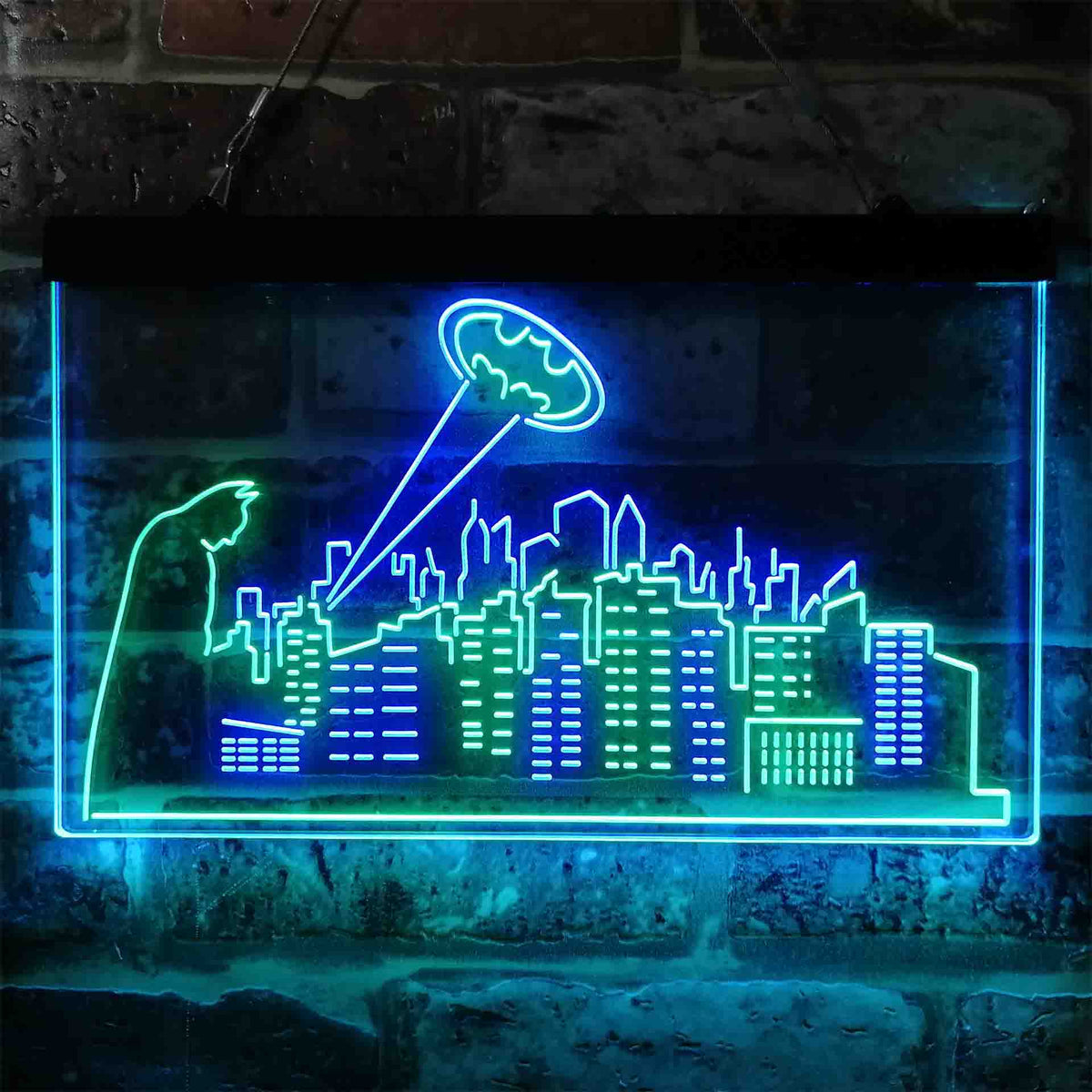 Gotham City Batman Neon Sign - LED LAB CAVE