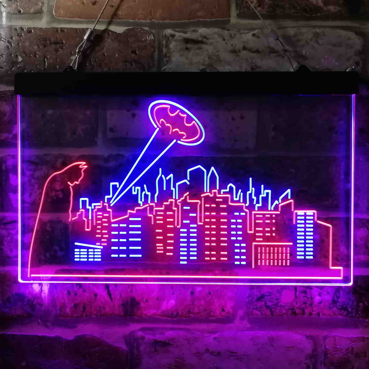 Gotham City Batman Neon Sign - LED LAB CAVE
