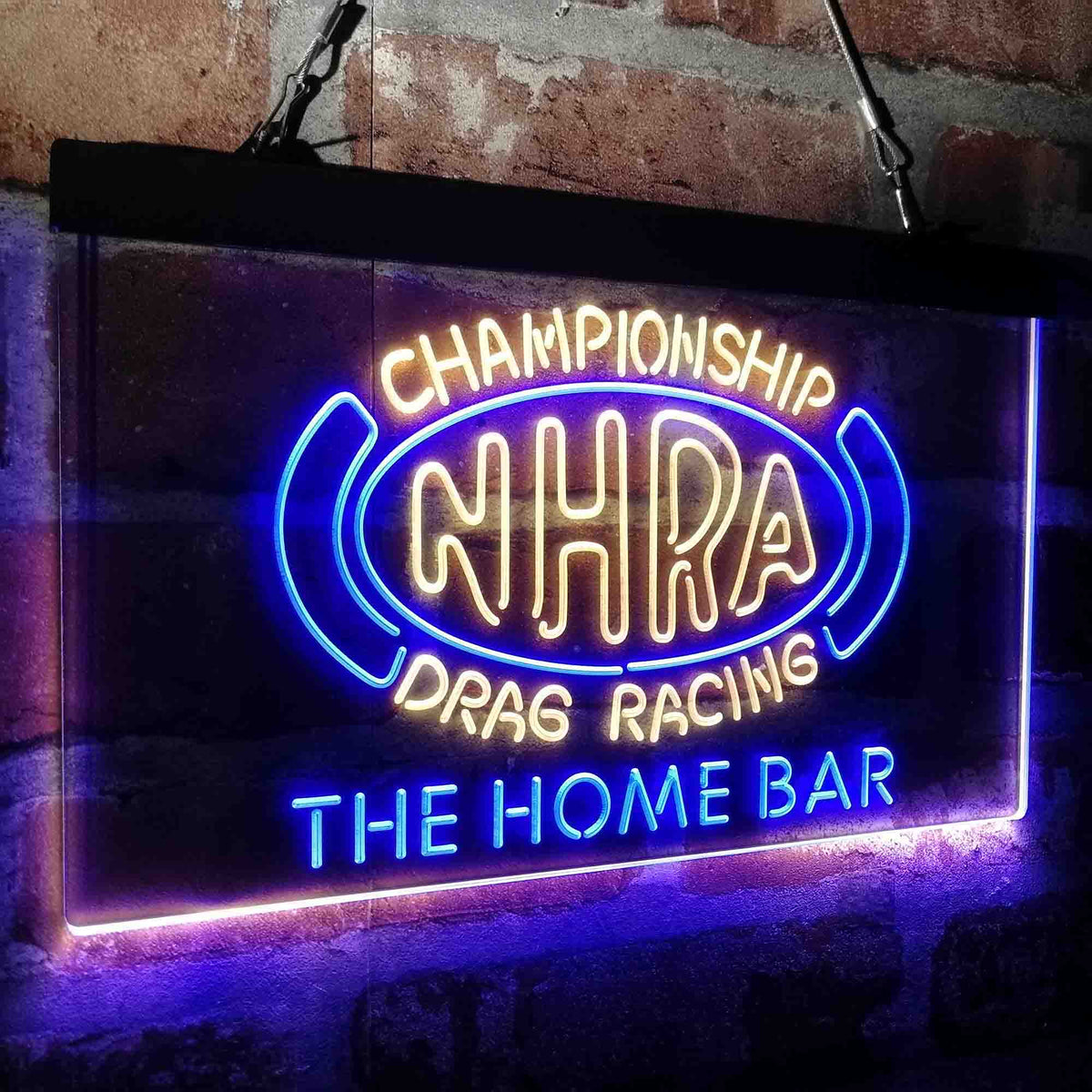 NHRA Drags Racing Personalized Neon Sign