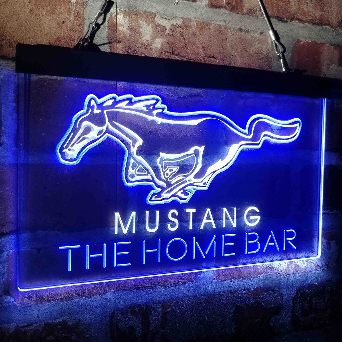 Mustang Ford Horse Personalized Neon Sign