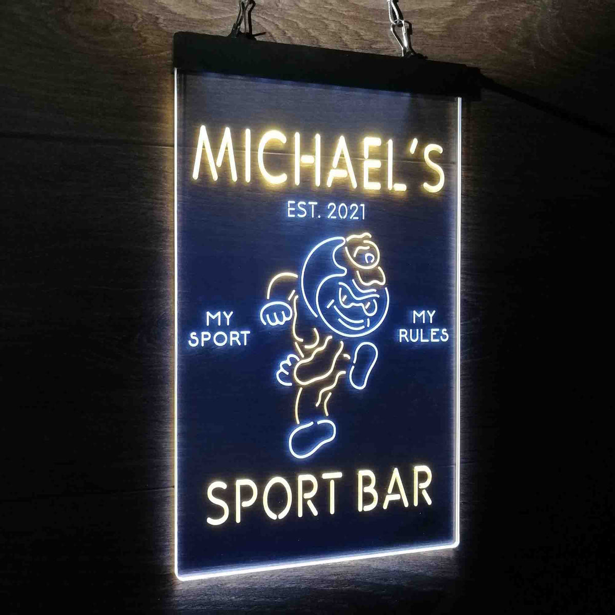 Ohios States Buckeyes Brutus Personalized Neon Sign