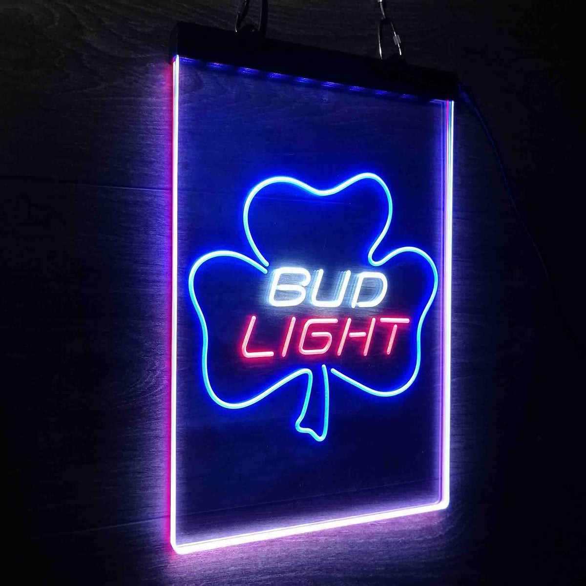 Bud Light Shamrock Beer Led New Sign | LED LAB CAVE