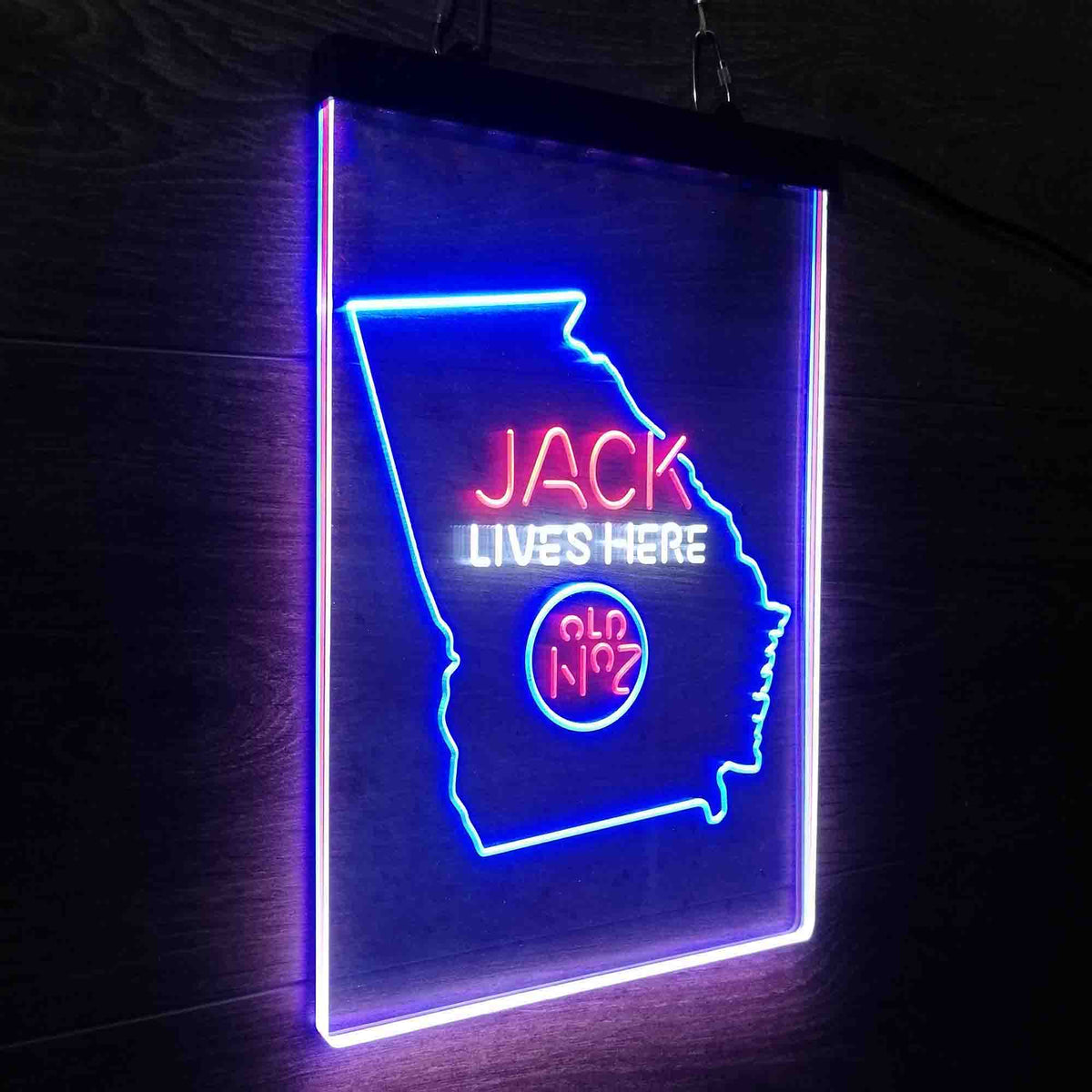 Georgia Jack Lives Here Led New Sign | LED LAB CAVE