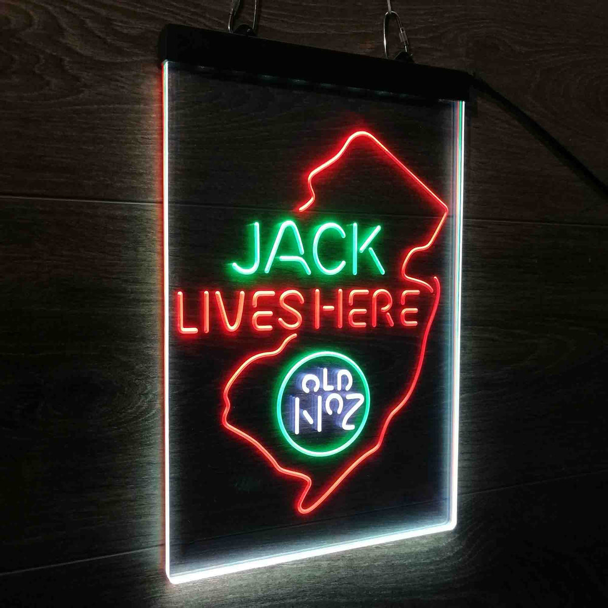 New Jersey Jack Lives Here Led New Sign | LED LAB CAVE