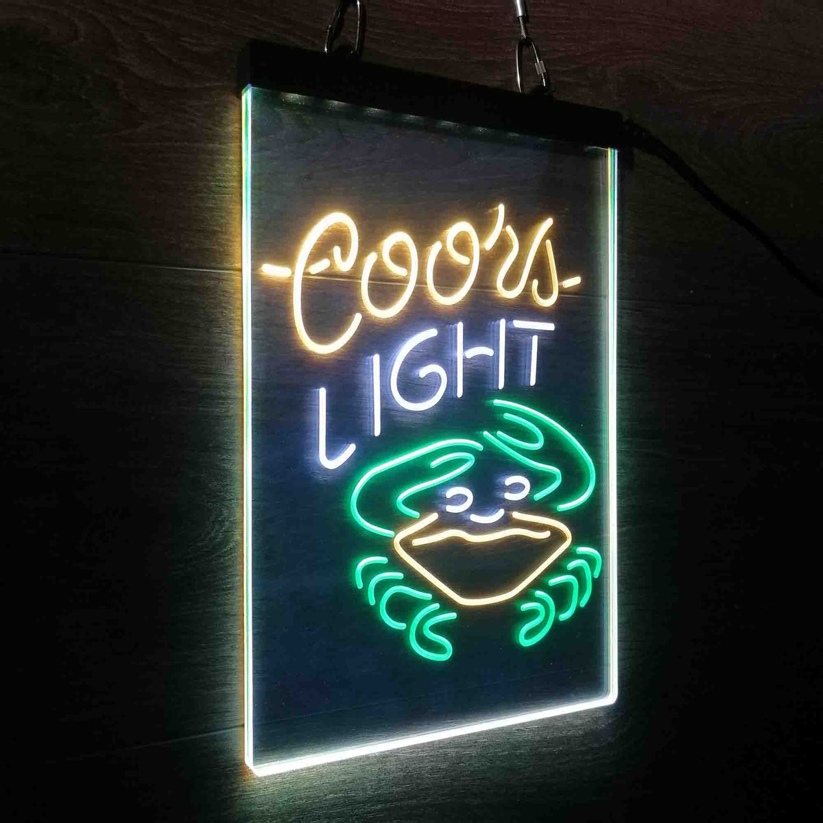 Coors Light Crab Bar Led New Sign | LED LAB CAVE