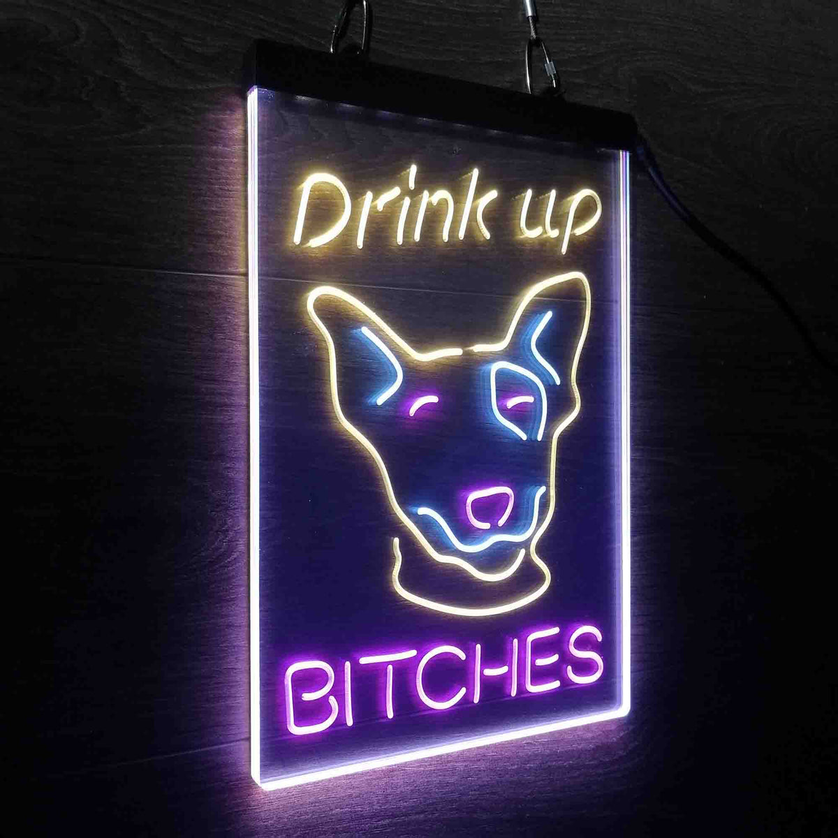 Bud Light Drink Up Mackenzie Led New Sign | LED LAB CAVE