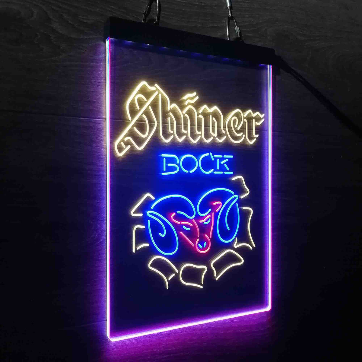 Shiner Bock Ram Beer Led New Sign | LED LAB CAVE