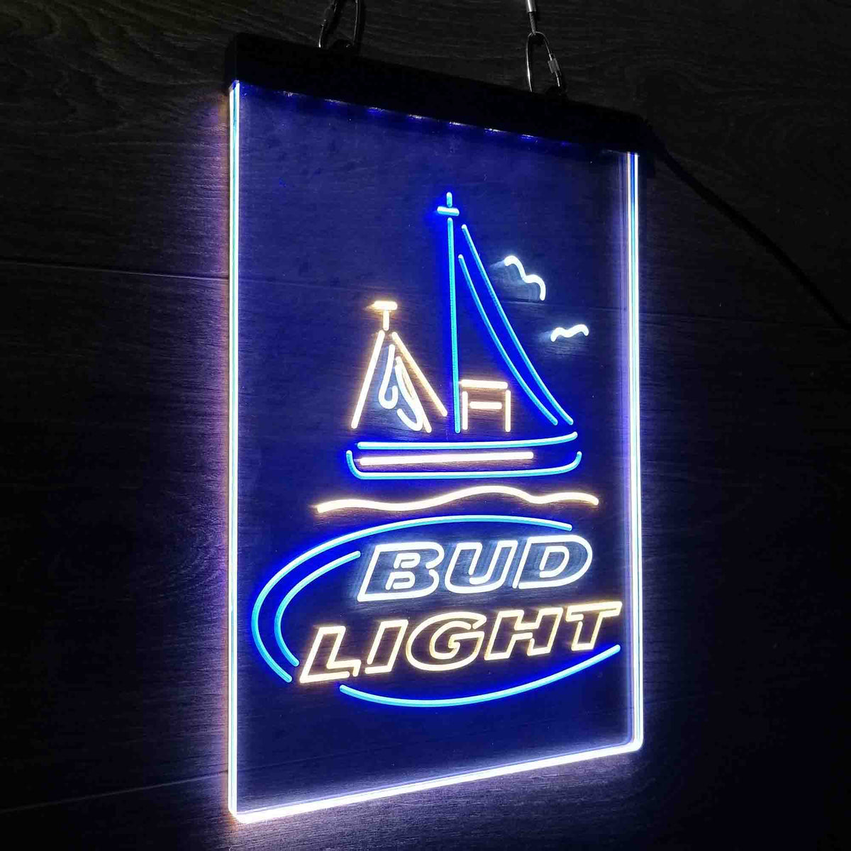 Bud Light Sail Boat Led New Sign | LED LAB CAVE