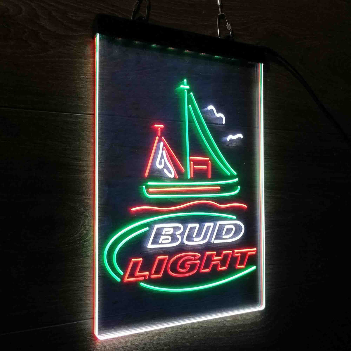 Bud Light Sail Boat Led New Sign | LED LAB CAVE