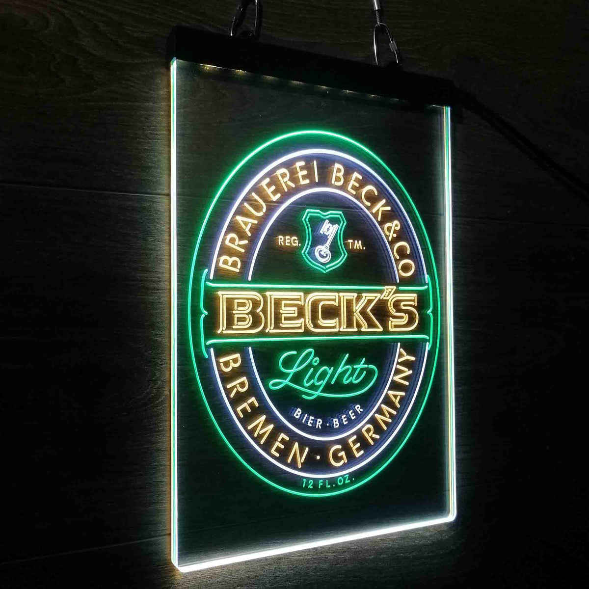 Beck's Light Beer Germany Led New Sign | LED LAB CAVE
