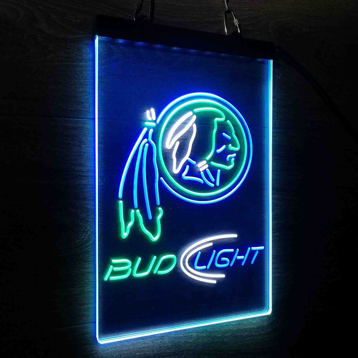 Bud Light Red Football Team Led New Sign | LED LAB CAVE