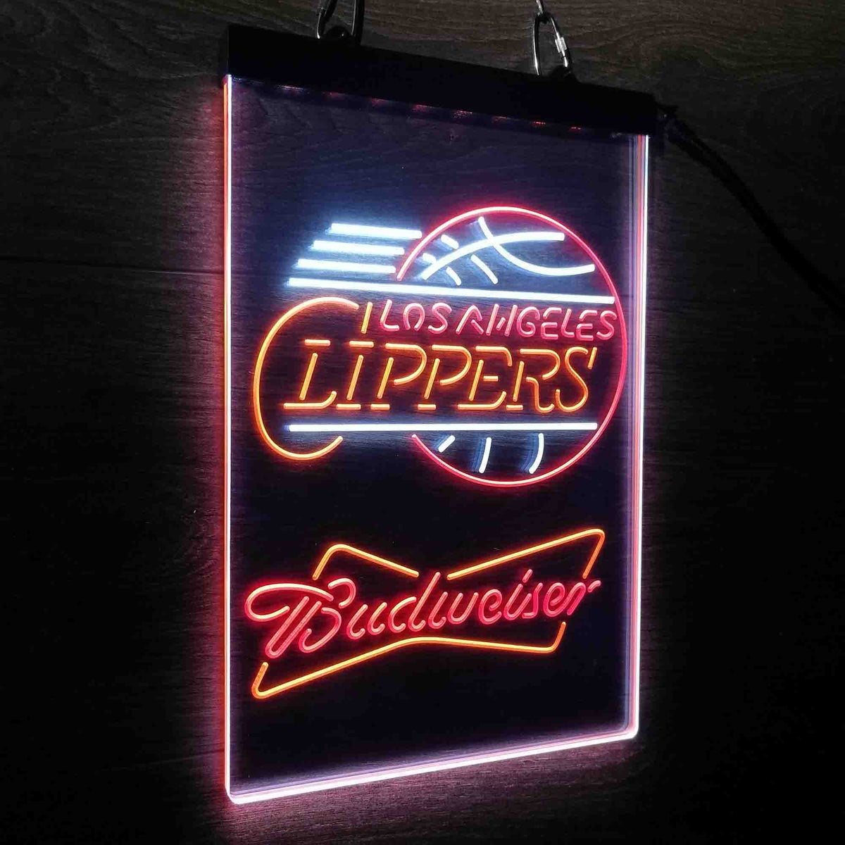 Los Angeles Clippers Nba Budweiser Led New Sign | LED LAB CAVE
