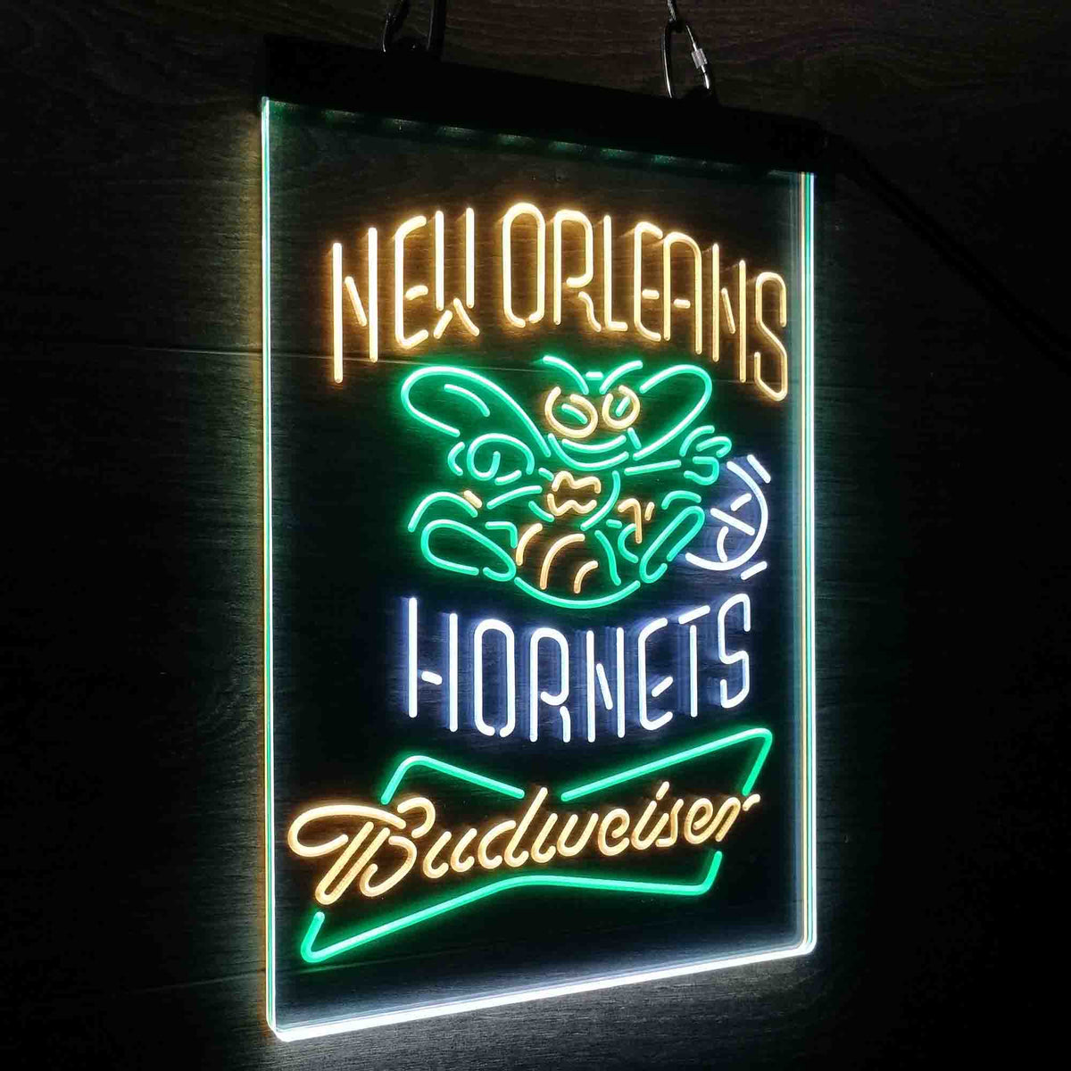 New Orleans Hornets Nba Budweiser Led New Sign | LED LAB CAVE