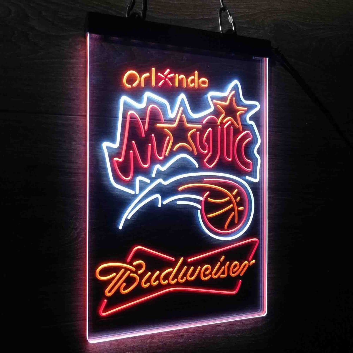 Orlando Magic Nba Budweiser Led New Sign | LED LAB CAVE
