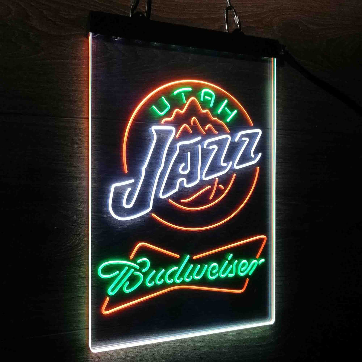 Utah Jazz Nba Budweiser Led New Sign | LED LAB CAVE