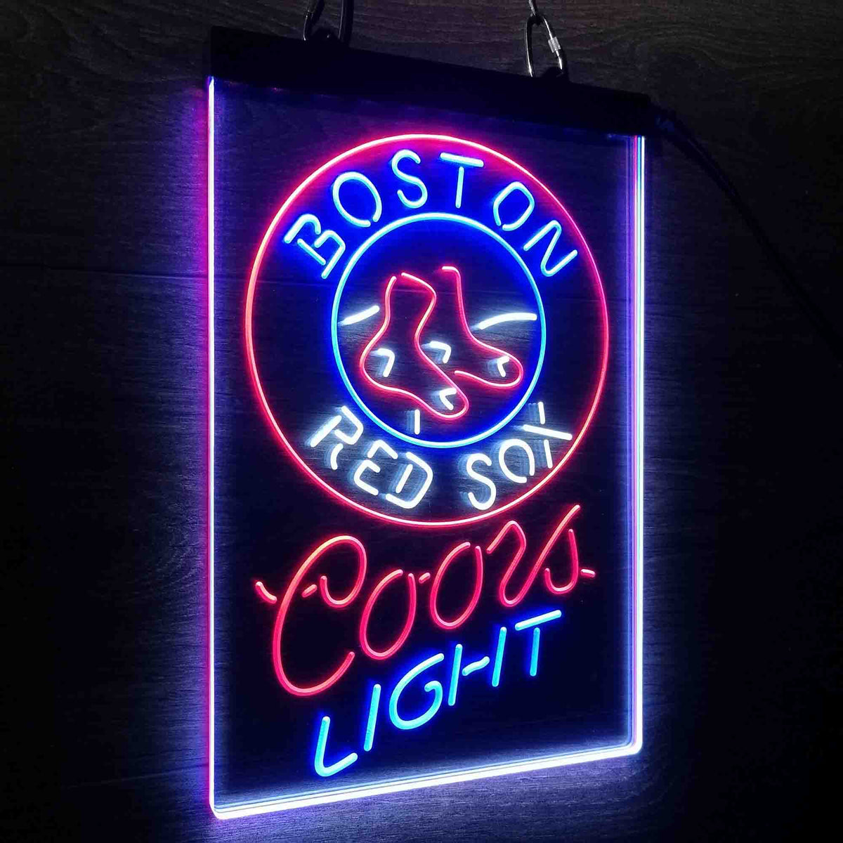 Coors Boston Red Sox Coors Light Led New Sign | LED LAB CAVE
