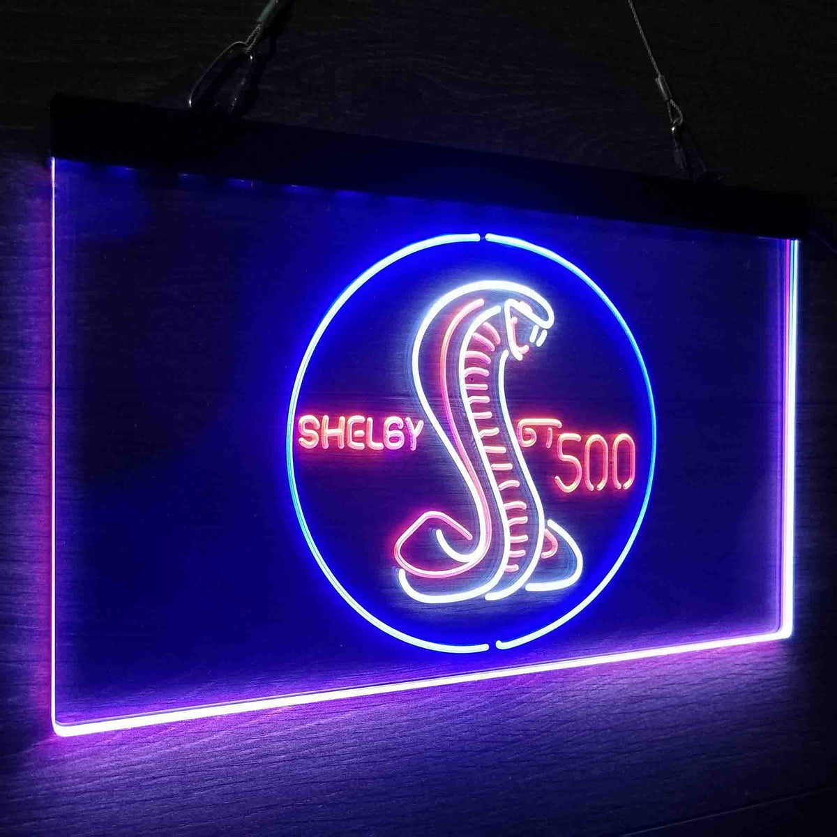 Shelby GT500 Led New Sign | LED LAB CAVE