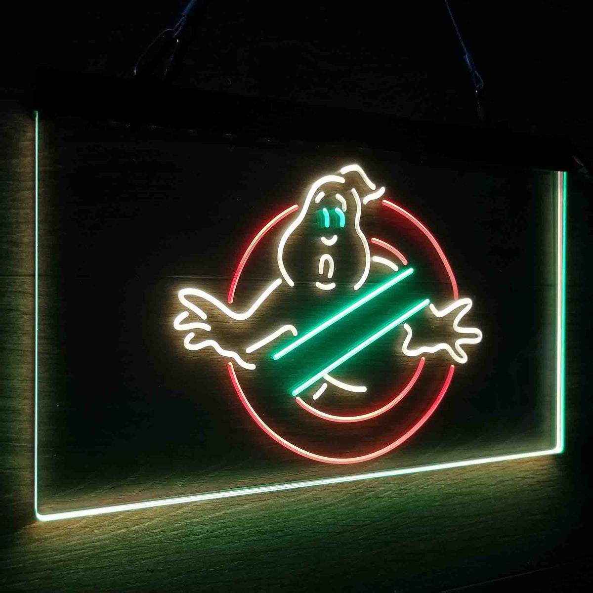 Ghostbusters No Ghosts Led New Sign | LED LAB CAVE